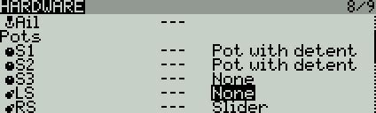 OpenTx LS And RS Not Found In CompanionTX And Mixer Inputs Missing Issue