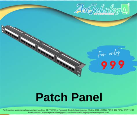 Patch Panel 24 Port Lazada PH
