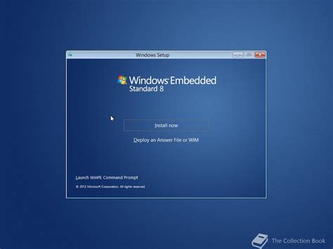 Microsoft Windows Embedded 8 Standard 2 0 0307 0 The Collection Book