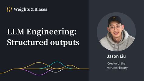 Llm Engineering Course Master Structured Outputs And Data Validation Weights And Biases
