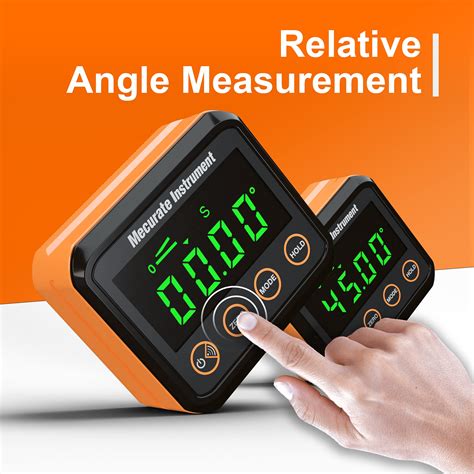 Mecurate Digital Angle Gauge And Protractor Precise