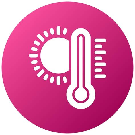 Premium Vector Vector Design Thermometer Icon Style
