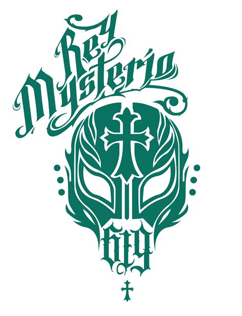 Wwe Rey Mysterio Logo Rey Mysterio Wrestling Life Poster Pro Wrestler