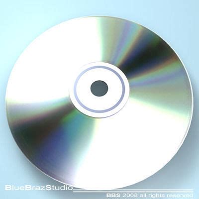 Cd Dvd Free 3d Model Cgtrader