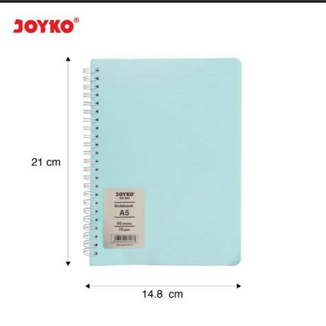 Jual Notebook Bergaris Spiral Joyko A Shopee Indonesia