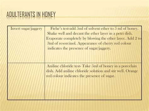 Ppt Detection Of Common Adulterants In Food Powerpoint Presentation Free Download Id 9194319