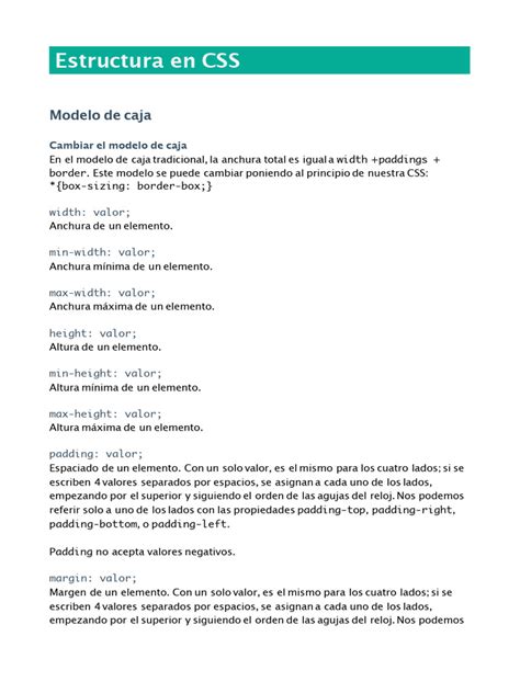 apuntes css pdf