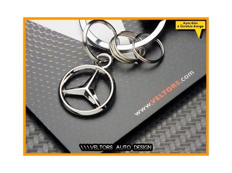 Mercedes C Class Serisi C Class Logo Amblem Anahtarlık