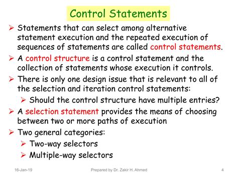 Ch 6 Statement Level Control Structurespdf