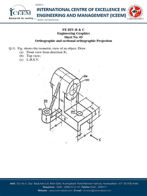 eg sheet 5 orthographic and sectional orthographics projection pdf
