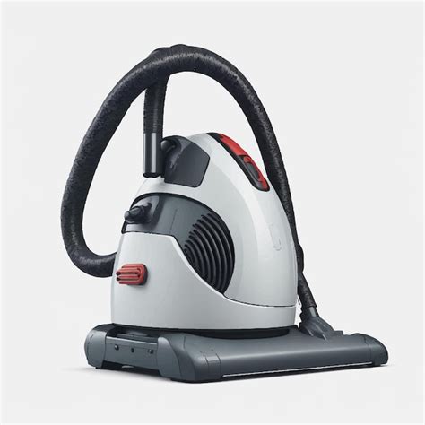 진공 청소기 벡터 일러스트 흰색 배경 프리미엄 벡터