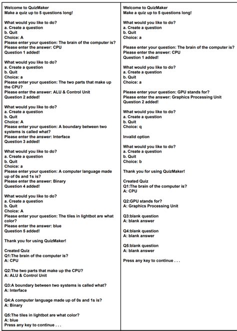 Solved Lab Arrays Functions Develop A Menu Based Chegg