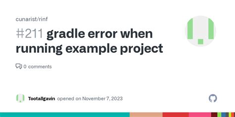 Gradle Error When Running Example Project Issue Cunarist Rinf GitHub