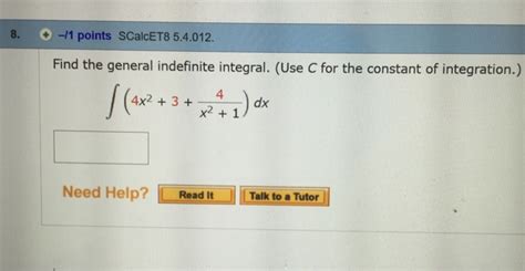 Solved I Need Help With These Integral Calculus Problems Chegg