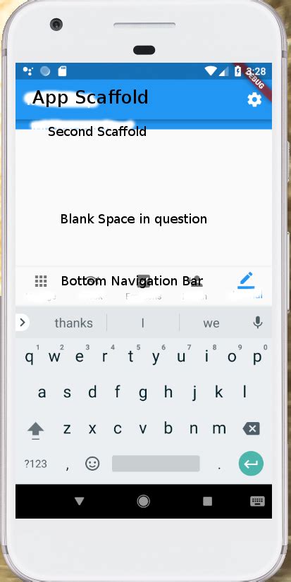 Flutter White Box Obscures View When Keyboard Appears Stack Overflow