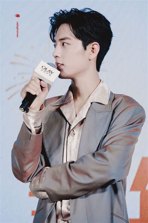 Ghim Trên Sean Xiao Zhan 肖战 Nụ Cười Chiên Cười