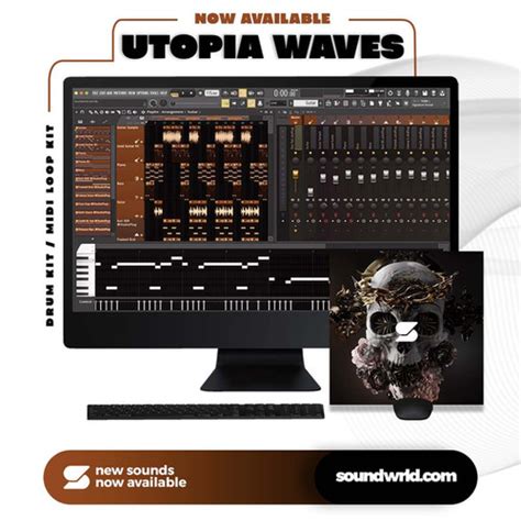 Utopia Waves Drum Kit Midi Loop Kit Soundwrld