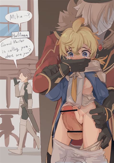 Sonutin Huffman Genshin Impact Mika Genshin Impact Pyroslinger