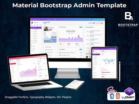 bootstrap admin template on twitter the material has the set of the