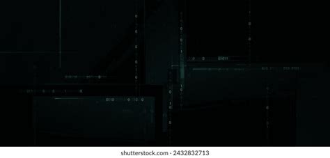 Binary Code Backgrounds Interface Element Backgrounds Stock Vector