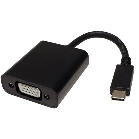 Value Display Adapter Usb Typ C Vga Audio And Video Adapter Usb Typ C