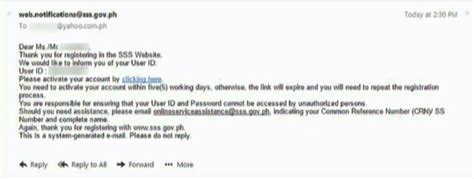 How To Register For An SSS Online Account