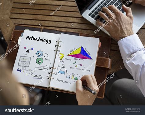 Science Lab Process Chart Diagram Sketch Stock Photo 608491613 Shutterstock