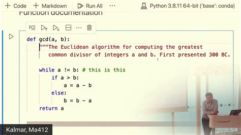 1dv501 Lektion 5 Grundläggande Programmering Python Youtube