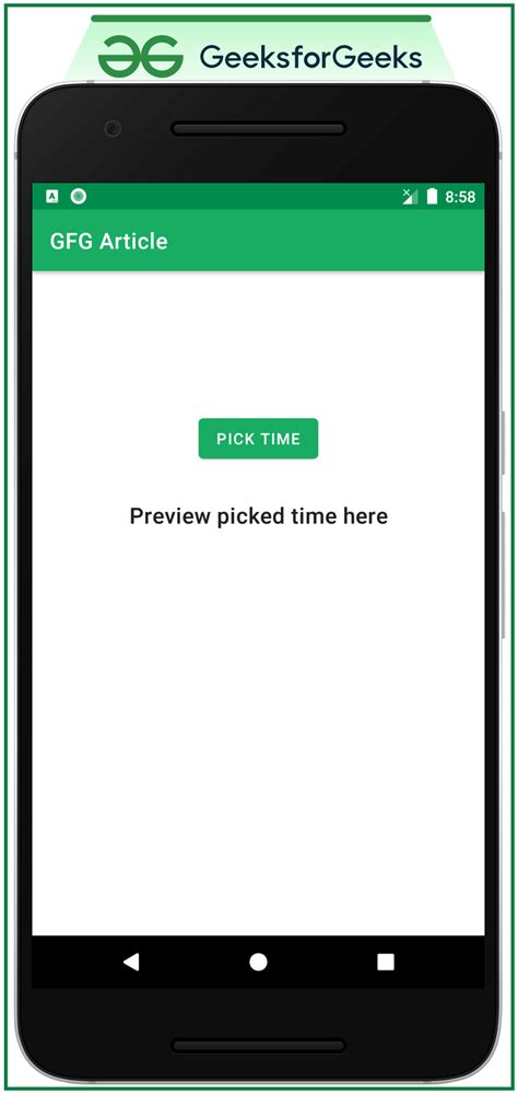 android中的材料设计时间选择器 码农参考