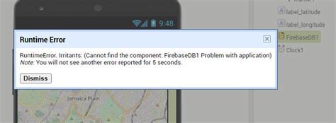 My App Always Crack When I Open It Firebase On Ios App Inventor For Ios Mit App Inventor