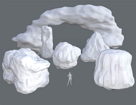 Morphing Rock Structures With Hd Morphs Daz 3d