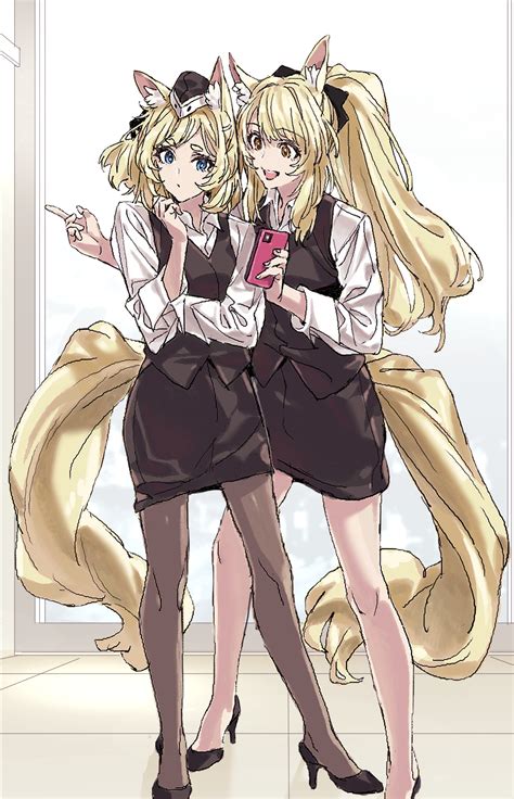 Whislash And Blemishine Arknights Drawn By Nobitamakoto7060355