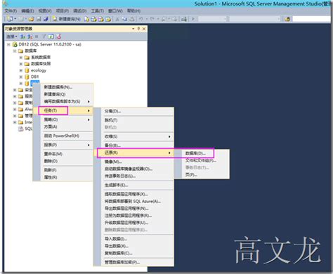 SQL Server 数据恢复到指点时间点 完整恢复 高文龙的技术博客 CTO博客