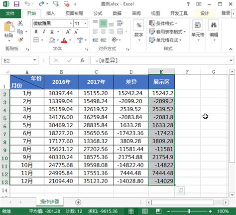 教你做更直观的盈亏图 Excel怎么盈亏 正数办公