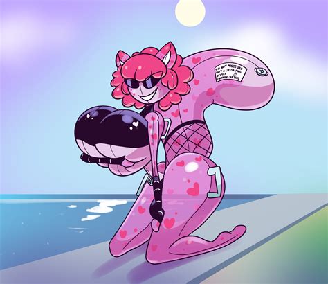 Rule 34 1girls Big Breasts Female Handles On Hips Inflatable Living