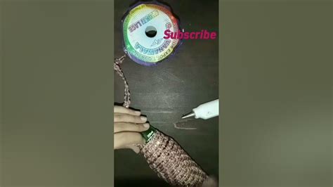 Cute Vas 😍 Diy Handmade Vas With Only Two Products 😜 Art Artist Craft Arthacks Craftideas