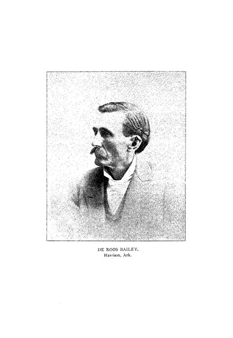 Biography Of De Roos Bailey Access Genealogy