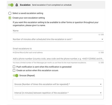 Reminders And Escalations Safe Food Pro Global Support Portal
