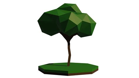Low Poly 3d Tree 008 3d Warehouse 3d Tree Low Poly 3d