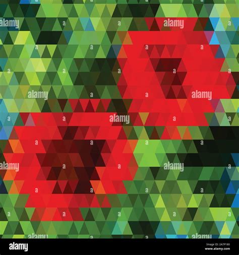 Background With Colorful Hex Grid Stock Vector Image And Art Alamy