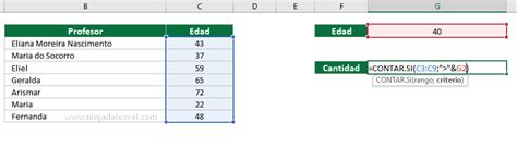 CONTAR SI con en Excel Cómo Utilizar Ninja del Excel
