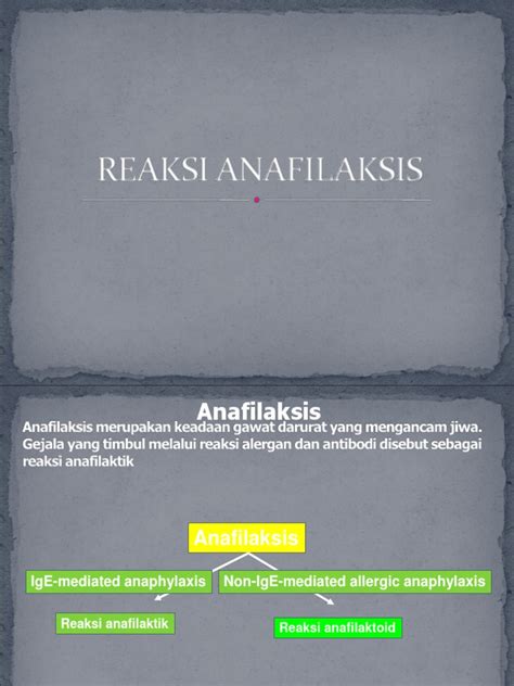 Reaksi Anafilaksis Pdf
