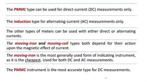 Lect 4 Analog Meter Pmmc Pptx Physics Science