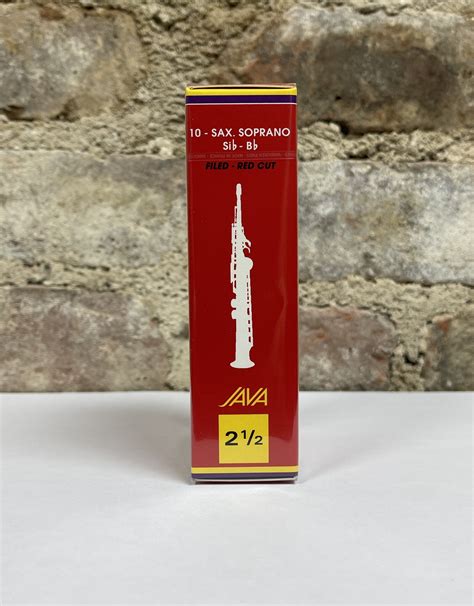 Vandoren Java Red Soprano Saxophone Reeds Jl Woodwind Repair