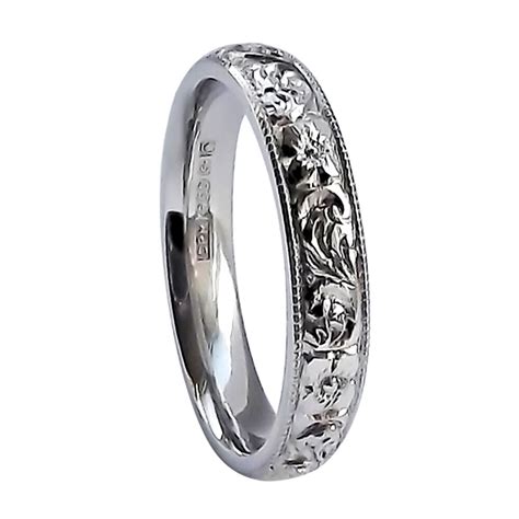 Engraved Wedding Ring