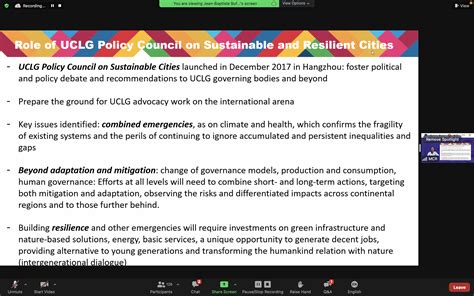 ASEAN City Leaders Dialogue MULTILEVEL ACTION TO ACCELERATE THE