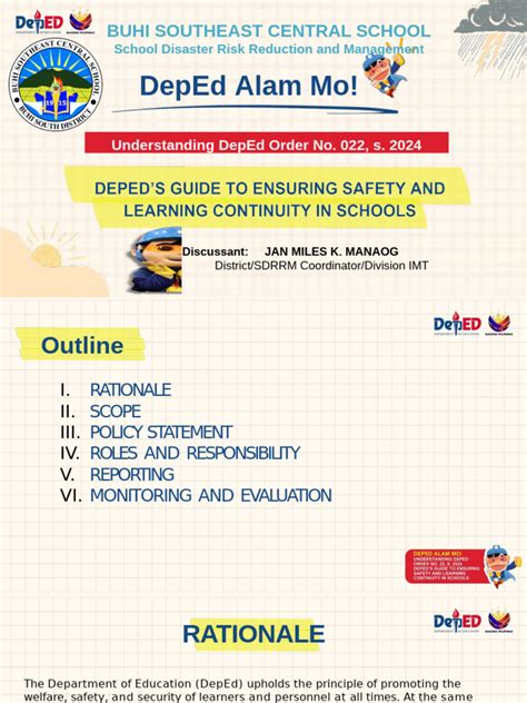 Understanding Deped Order 022 S 2024 Pdf