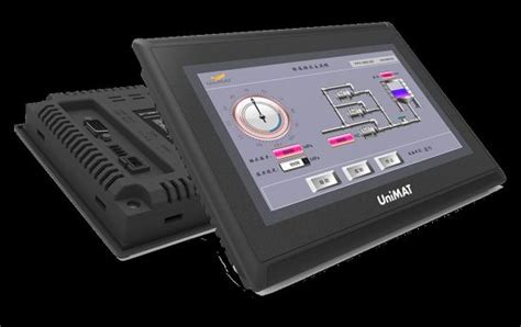 China 7 HMI With TFT Color LCD Resistance Touch Screen Uniface Software China HMI And Human