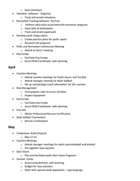 Alexis Straub Internship Outline Pdf