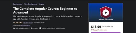 Best Angular Course On Udemy 2026 Edureviewer